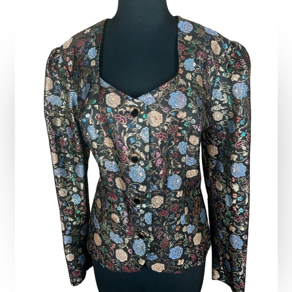 Patra | Tops | Vintage Brocade Top | Poshmark